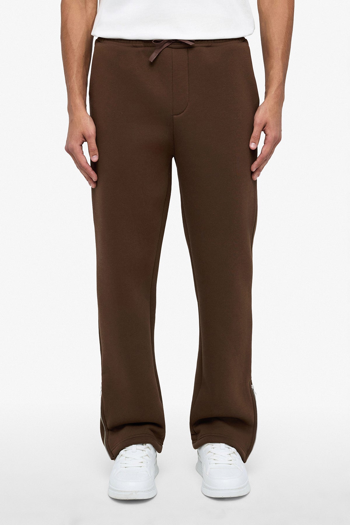 Zipper Leg Jogger – ADJ PARIS